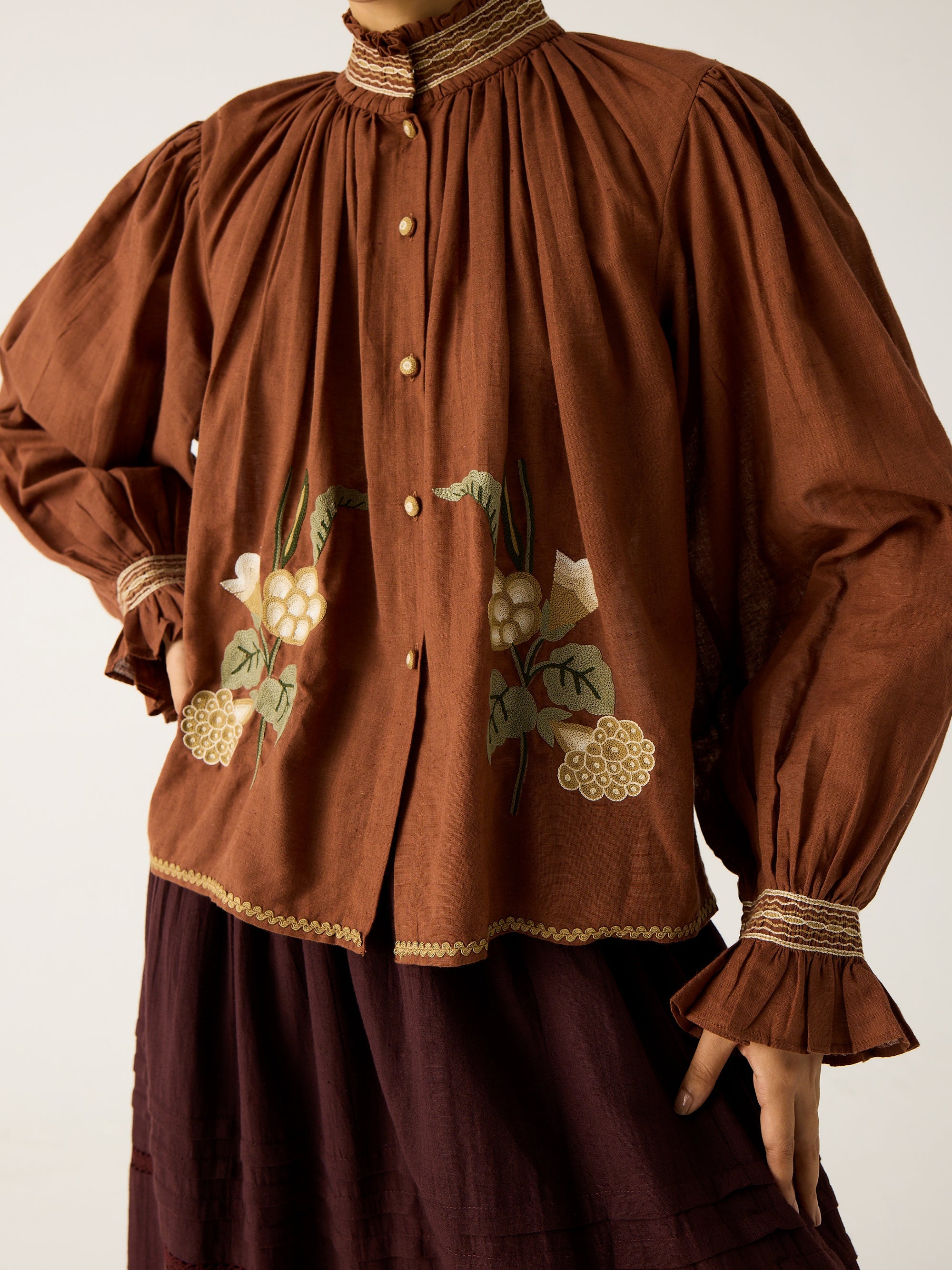 Elsa Top - Rust – CordStudio