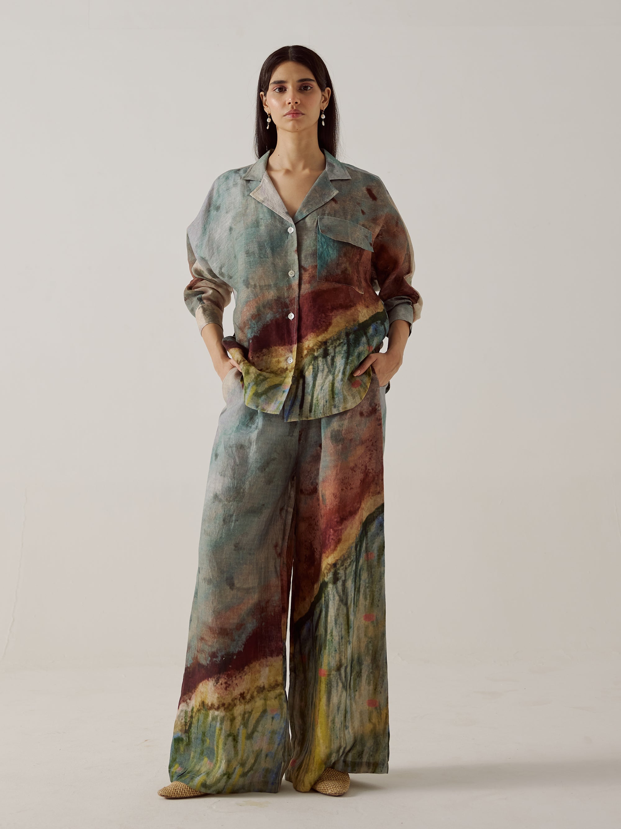 Valley Print Lounge Set Online – CordStudio