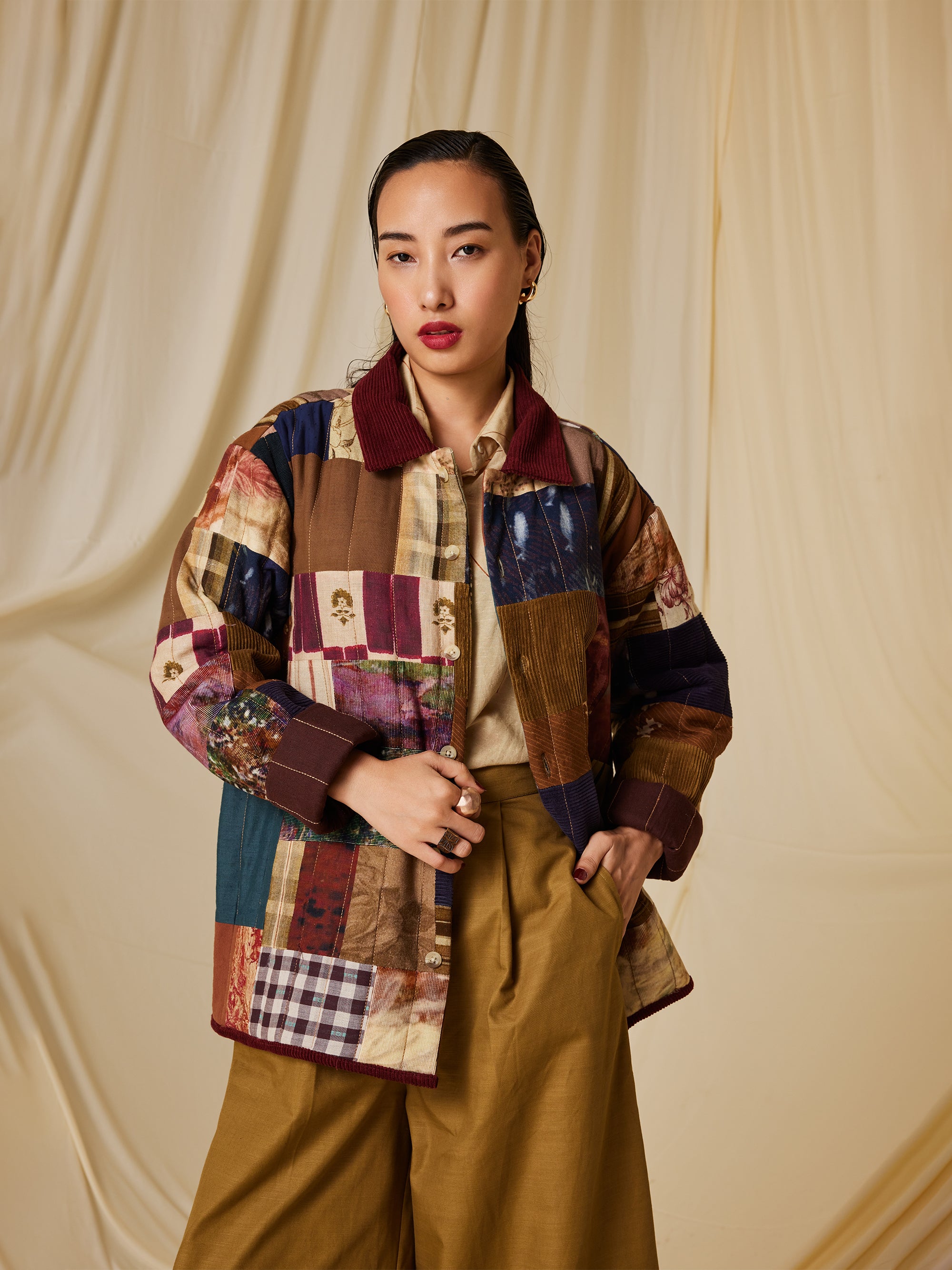 Archive Jacket | Patch Work Jacket For Women – CordStudio