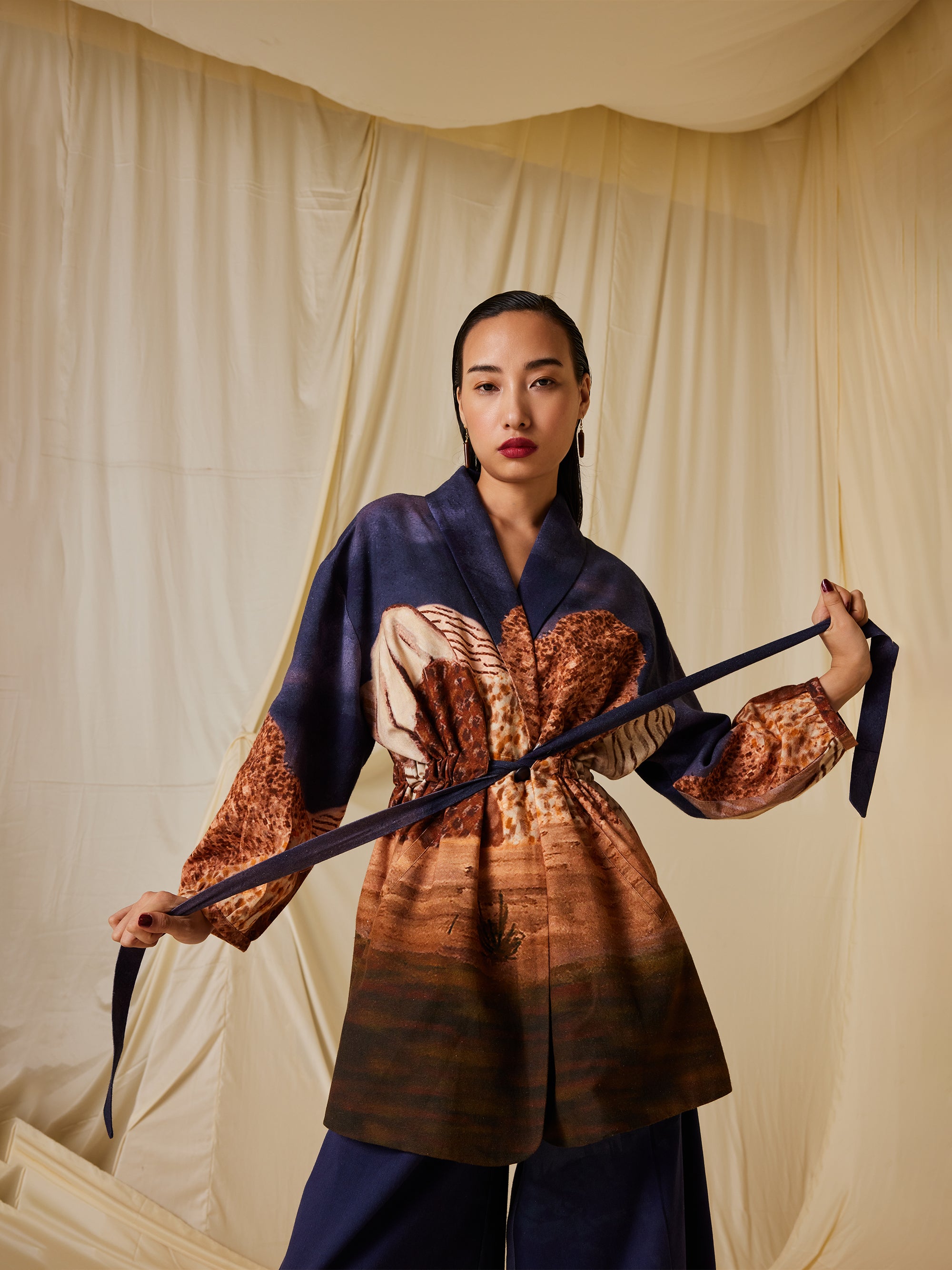 Artist Blazer | Mix Printed Blazer for women – CordStudio