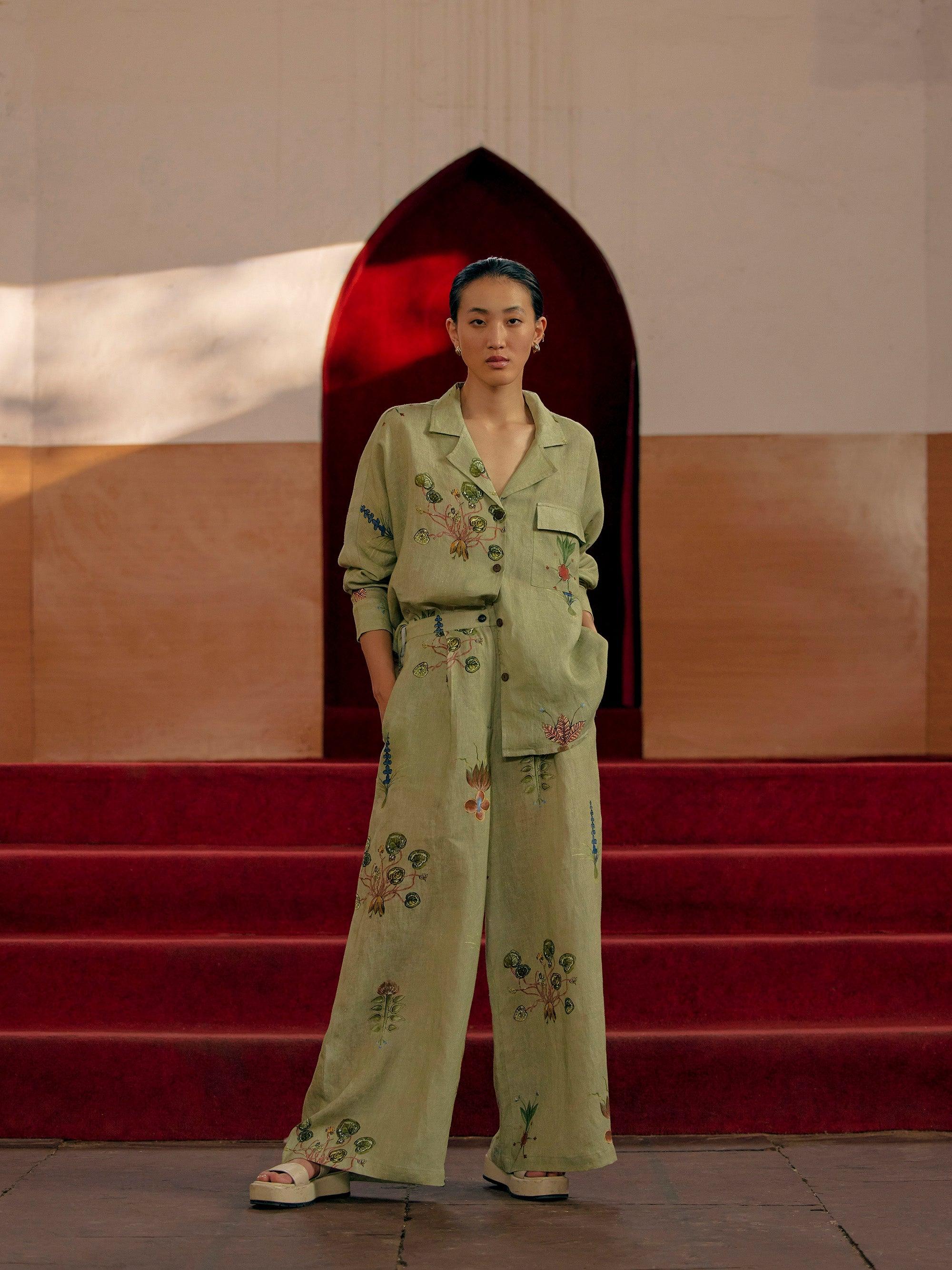 Lounge Set | Handcrafted Long Shirt & Pants Online | Cord Studio – CordStudio