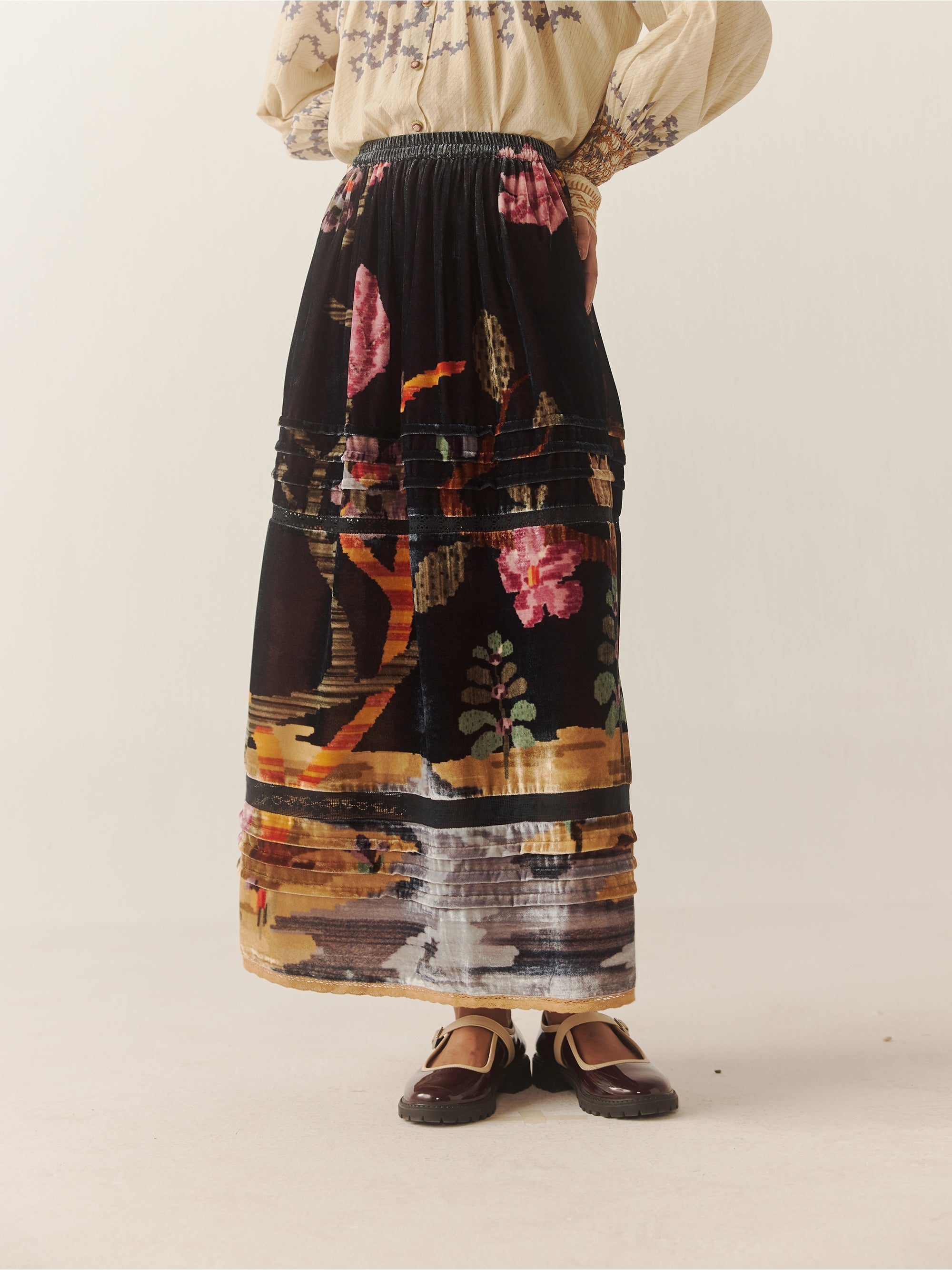 Emily Velvet Skirt – CordStudio