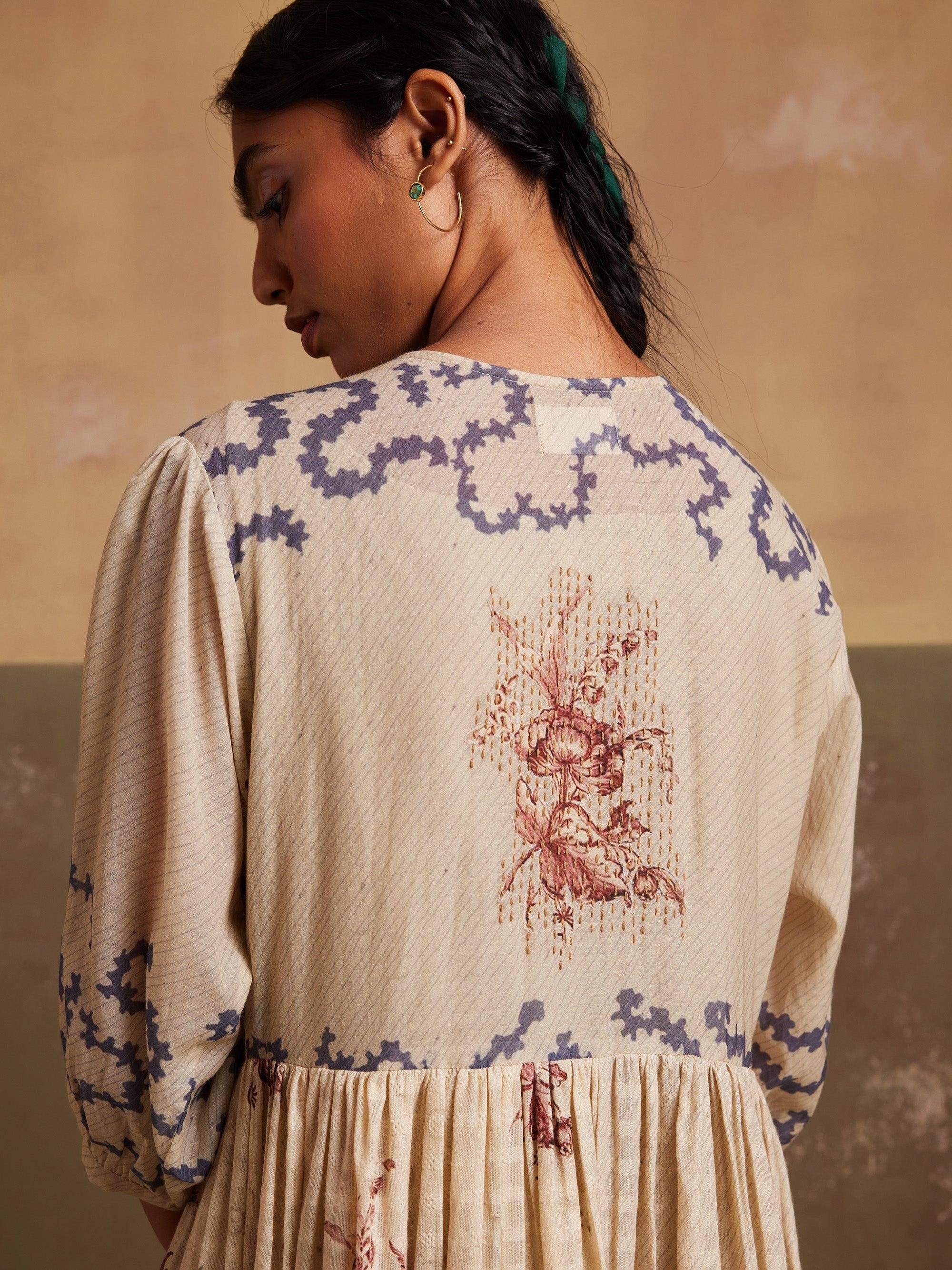 Buy Cotton Pleated Poem Dress | New Collection – CordStudio